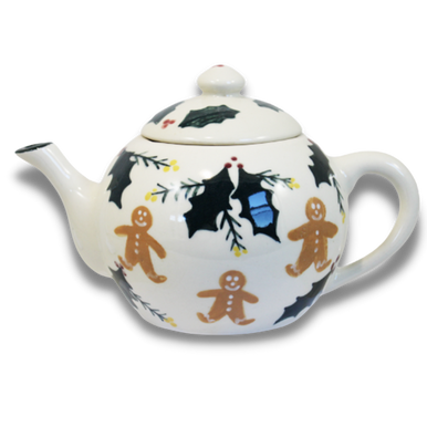 Gingerbread Pattern ~ Teapot