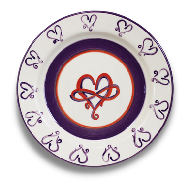 Everlasting Love ~ Dinner Plate
