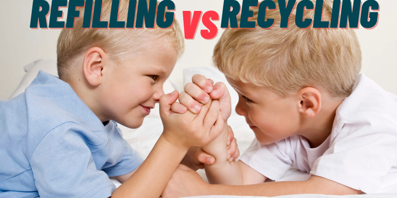Por qué REFILLING es mejor que RECYCLING |The Refill Concept - Refill ...