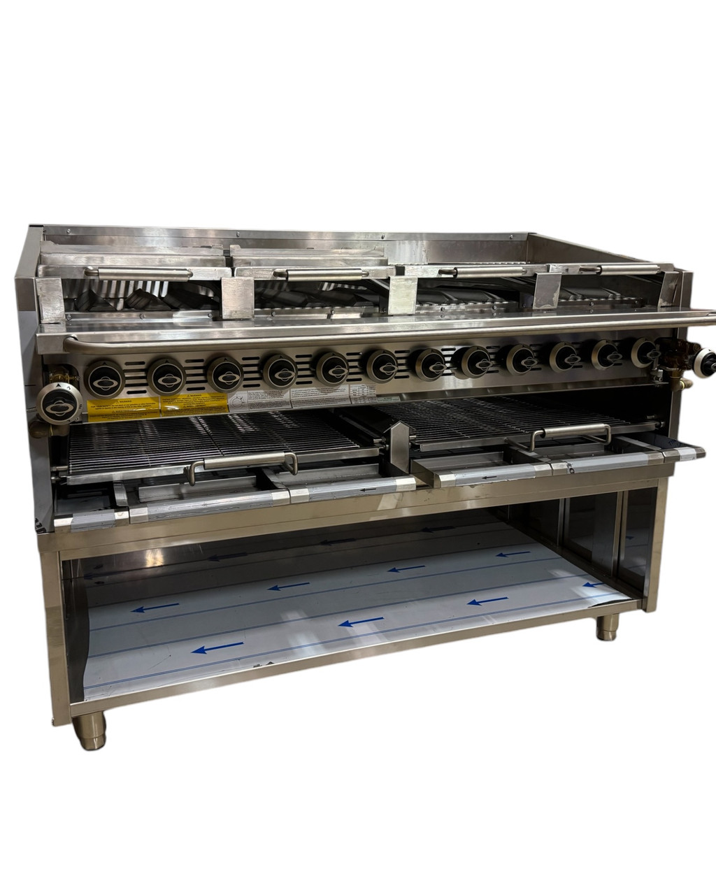 Heavy-Duty Radiant Charbroiler 60" - ETL / NSF Certified