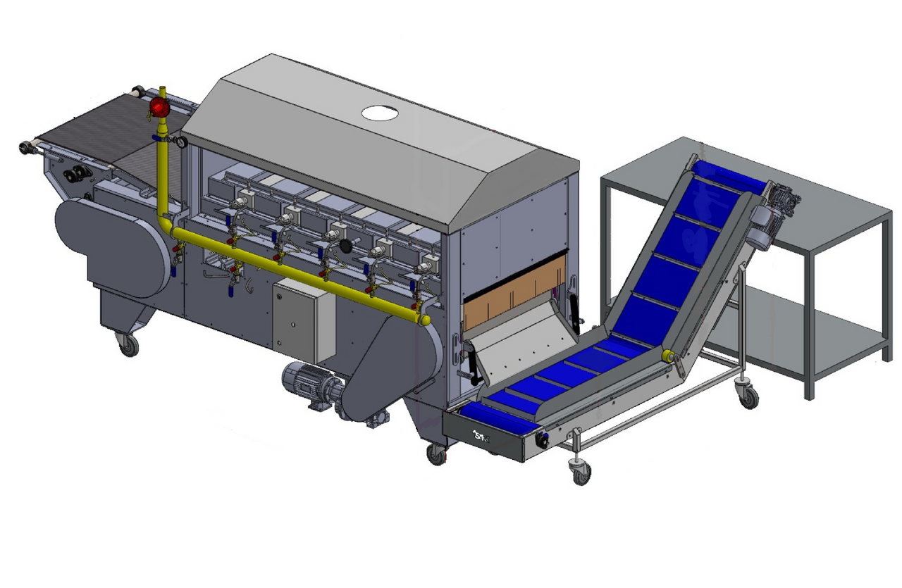Pita Oven Tunnel: Gen III - German Burners
