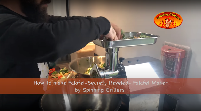 How to make Perfect Falafel with Falafel Maker | Spinning Grillers