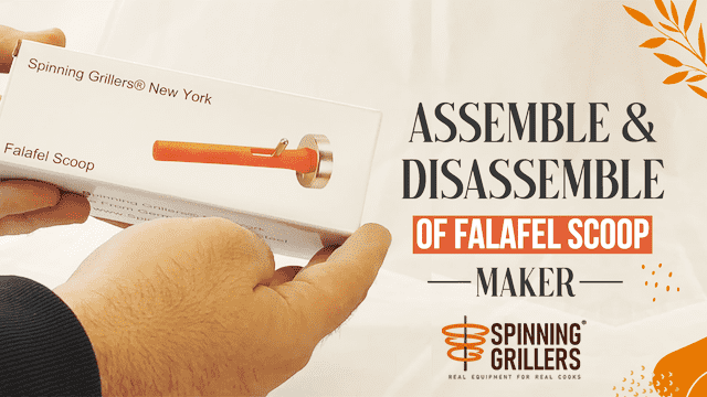 Assemble and Disassemble of Falafel Scoop Maker - Spinning Grillers ...