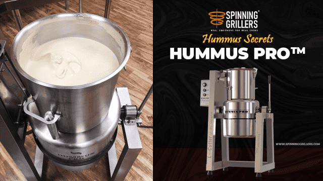 Commercial Hummus Processor, Blender & Machine - Spinning Grillers- New ...