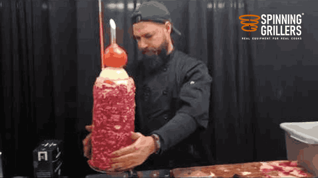 Learn the Proper Technique to Build Shawarma Spit - Spinning Grillers ...
