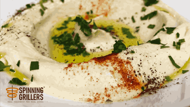 Make the Perfect Hummus 40lbs with Hummus Machine - Spinning Grillers ...