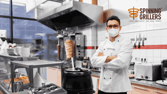 Middle Eastern Style Commercial Kitchen - Spinning Grillers- New York