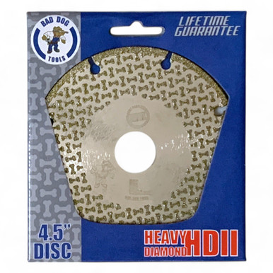 4.5″ Heavy Diamond II Cutting and Grinding Wheel | Bad Dog Tools