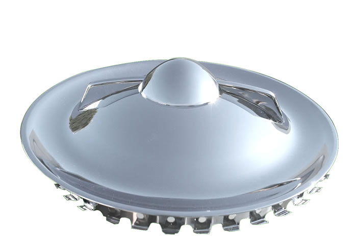 Bullet Flipper Single Bar Hubcap 14 or 15 inch Bullet Flipper Wheel Cover