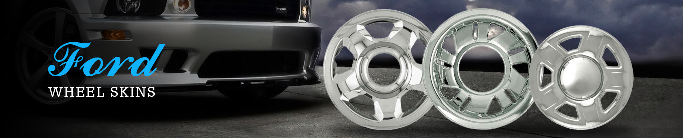 Ford Wheel Skins or Ford WheelSkins for About the Cost of Ford Hubcaps ...