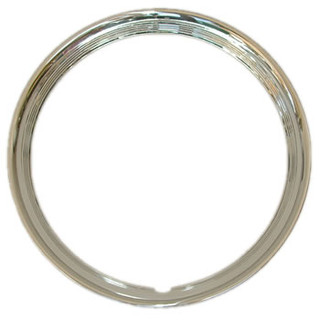 Stainless Steel 4 Ribbed Trim Rings 14 15 16 inch