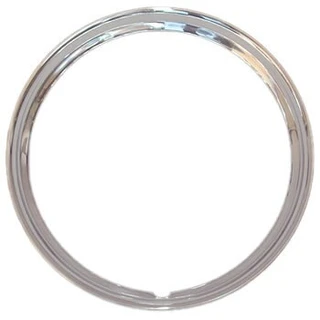 Polished Smooth Stainless Steel Trim Rings 1-5/8 inch Deep