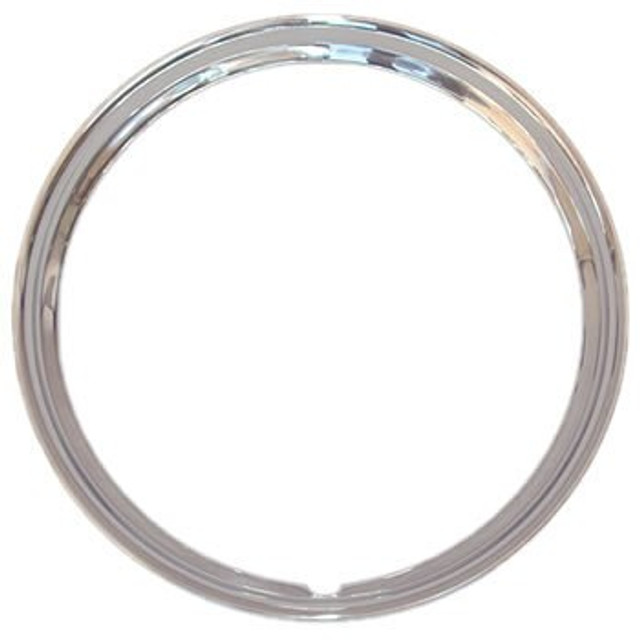 15 inch Beauty Rings Solid Stainless Steel Smooth 1-5/8 inch Deep Trim ... 15 inch Beauty Rings Solid Stainless Steel Smooth 1-5/8 inch Deep Trim ...