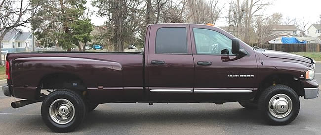2003-2019 Dodge Ram 3500 Truck Wheel Simulator Kit Stainless Steel 17