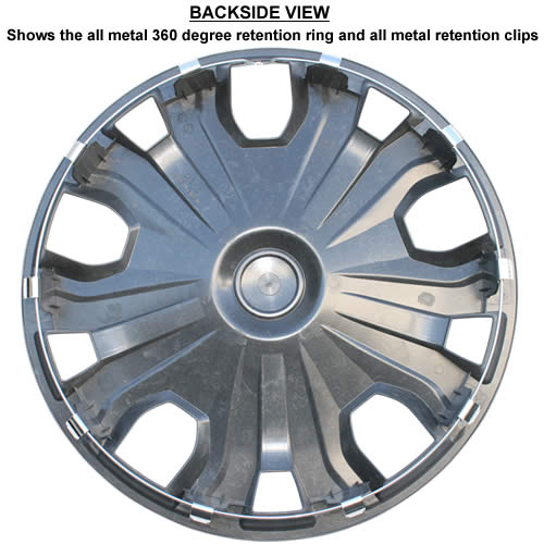 2014-2024 Transit Hubcap Silver Finish 16" Ford Transit Connect Wheel Cover