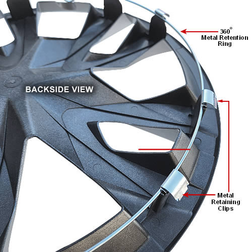 2018 2019 2020 2021 C-HR Wheel Covers Replica C-HR Hubcap Silver