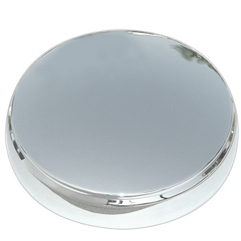 50 Merc Baby Moon Center Caps Solid Stainless Steel Ford Chevy Hubcaps