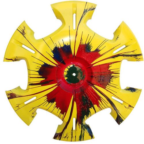 Blazin' Daisy - Vintage Wheel Cover Hubcap Art
