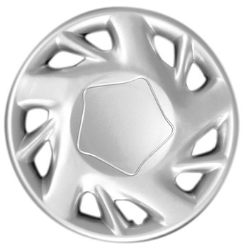 15 inch Hubcap Custom 15" Wheel Cover Beautiful Silver Finish R-15 tire