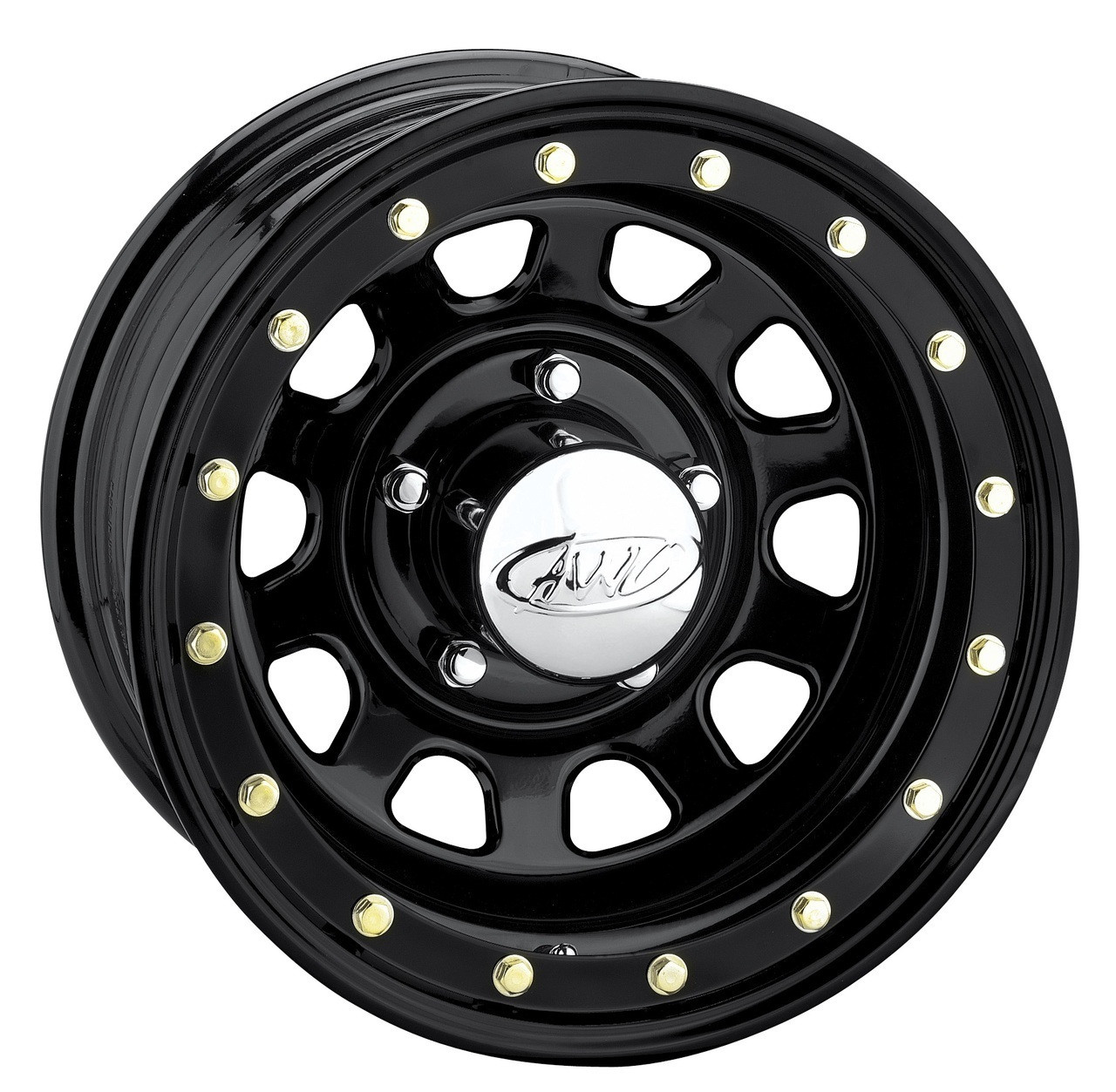 AWC ® Daytona Wheels Rims | Black Steel | FREE Shipping!