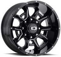 Vision® Bomb 415 Wheels & Rims | Satin Black | Black Milled | Chrome ...