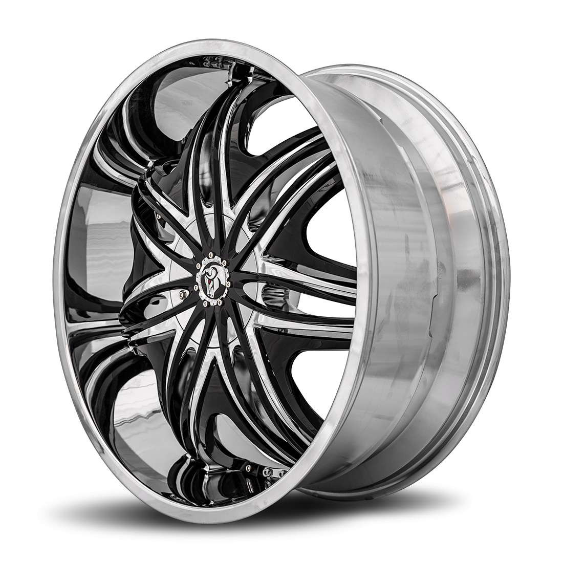 Diablo Morpheus Wheels Rims 24x10 6x139.7 Chrome 12mm | MOR-24161391278