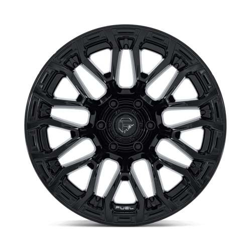 Fuel Fc899 Chisel Wheels Rims 20x10 6x139.7 Gloss Black -18mm ...
