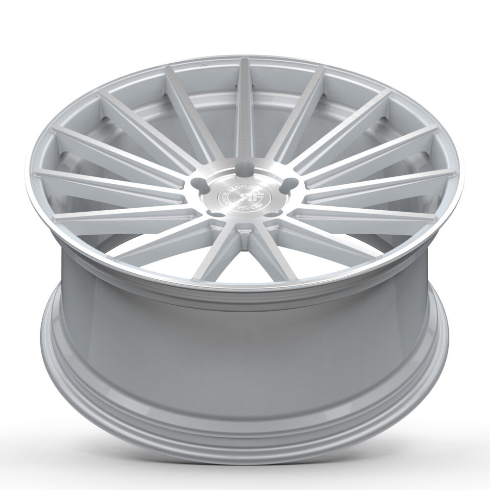 Road Force Rf15 20x10 5x112 Silver Polished 38mm Wheels