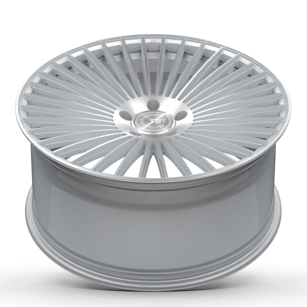 Road Force Rf35 20x10 5x114.3 Silver Polished 40mm Wheels