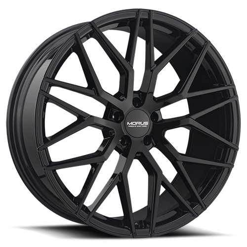 Morus Stern Wheels Rims 22x10.5 5x112 Gloss Black 34mm | MSTR-GB512220534
