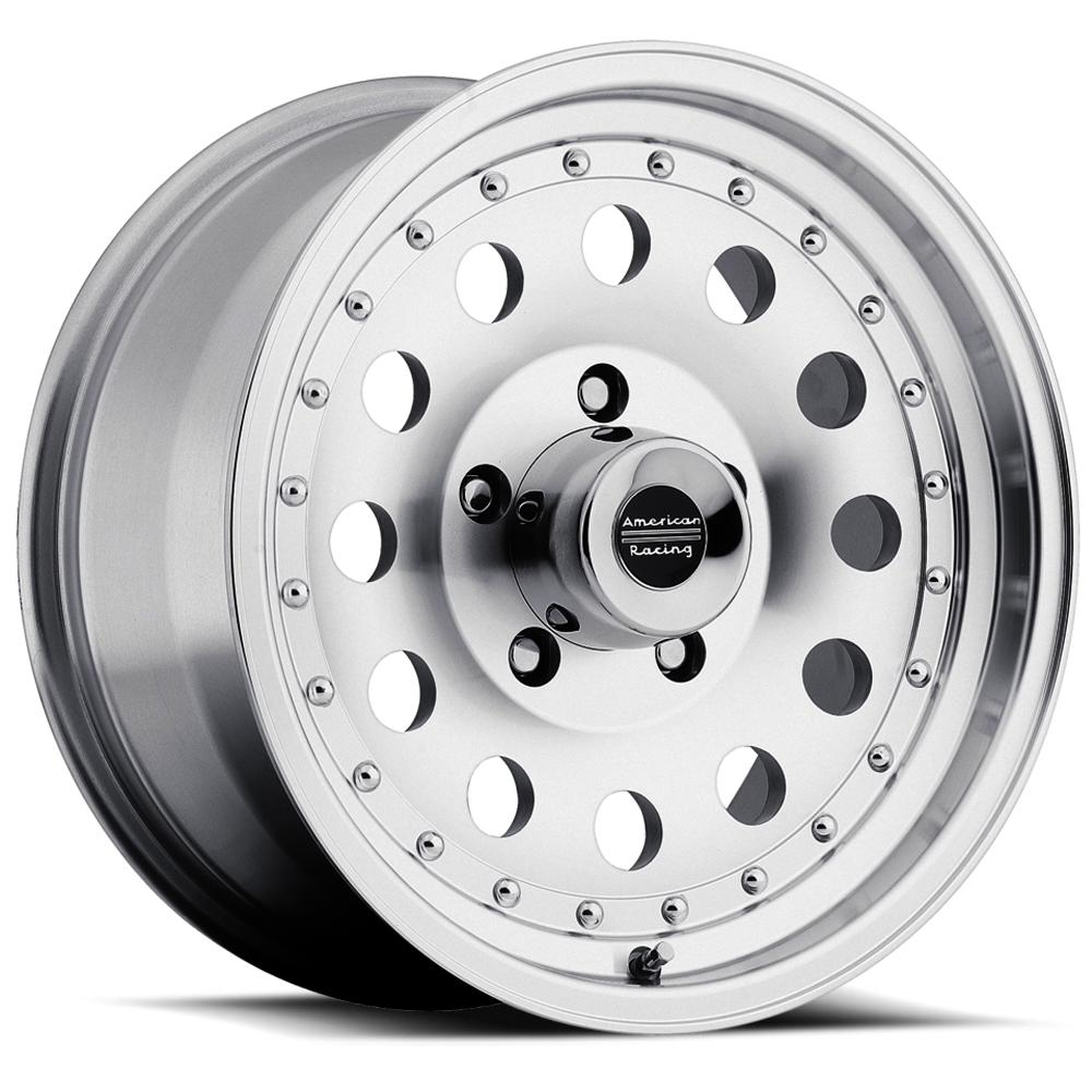American Racing Ar62 Outlaw II 15x8 5x139.7 Machine -19 Wheels