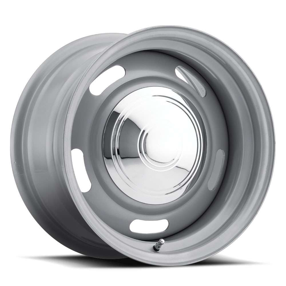 Vision Rally 55 15x5 5x114.3 5x120.65 Silver 6mm Wheels