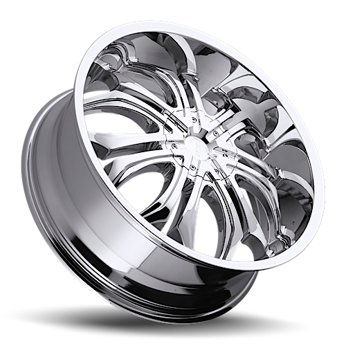 Vct Godfather 24x9 5x115 5x139.7 Chrome 15mm Wheels