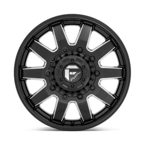 Fuel Dually D538 Maverick Wheels Rims 20x8.25 8x210 Matte Black Milled ...