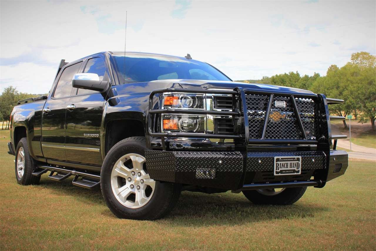 Ranch Hand FSC14HBL1 Summit Series Front Bumper For Chevrolet Silverado ...