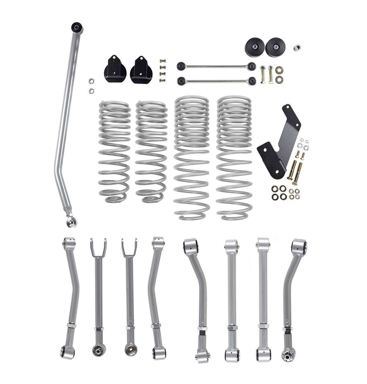 Rubicon Express RE7140P Super-Flex Suspension Lift Kit 2.5" Jeep Wrangler