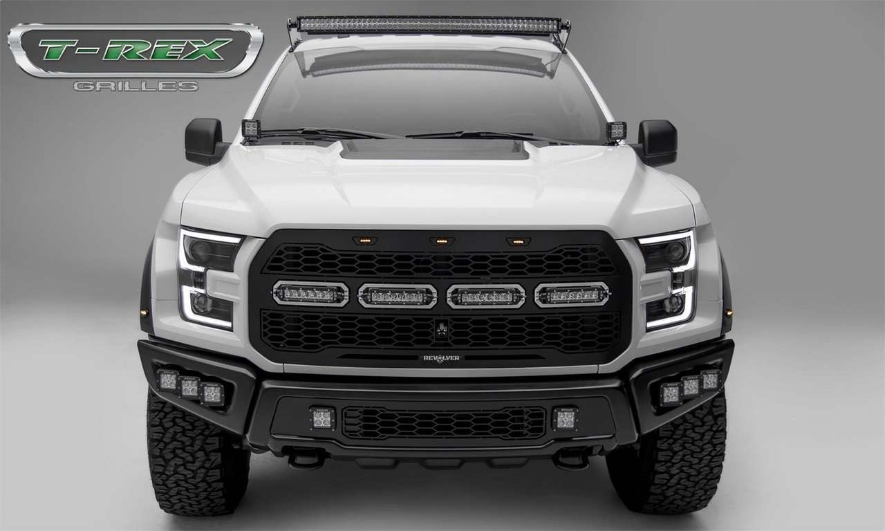 T-Rex 6515671 Revolver Series LED Grille Black Ford F-150
