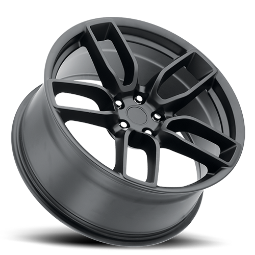 Voxx Replica Hellcat Widebody Red Eye 20x10.5 5x115 Black 25 Wheels