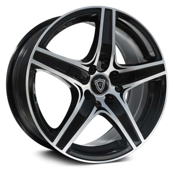G - Line Alloys G5084 Wheels Rims 16x7 4x100 4x114.3 Black Machined ...