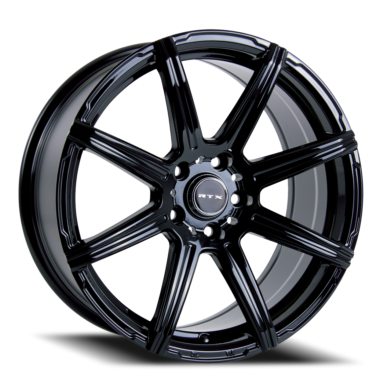 Rtx Compass Wheels Rims 15x6.5 5x112 Gloss Black 38mm | 081543