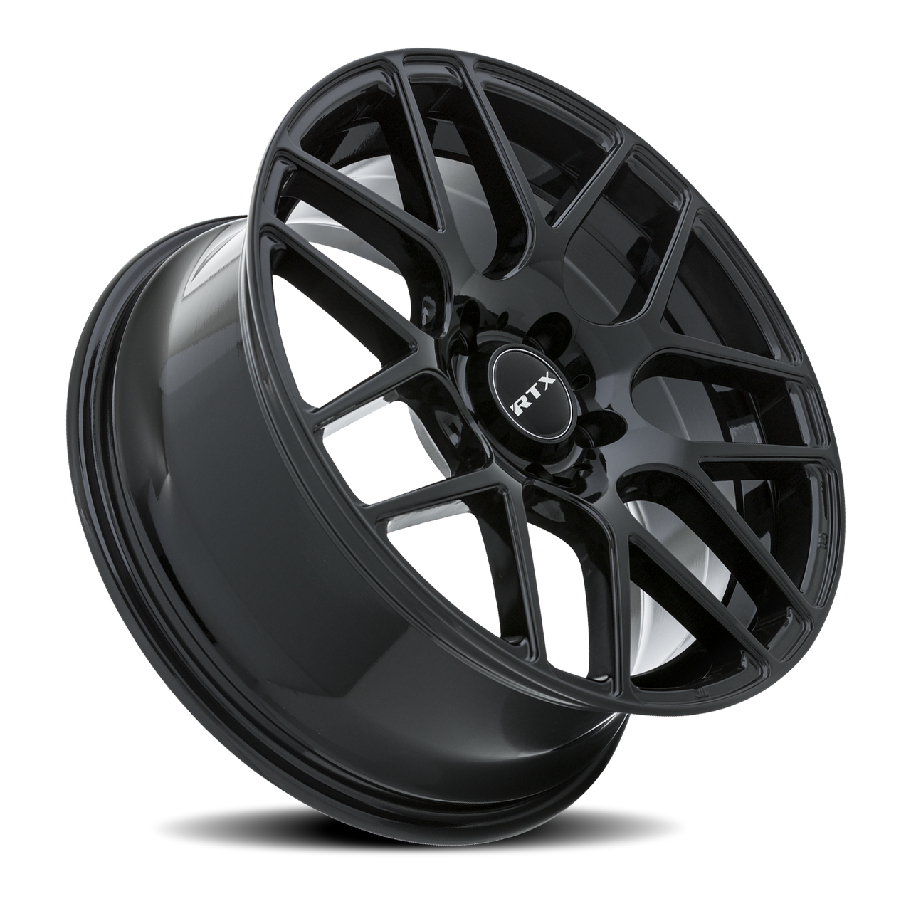 Rtx Envy Wheels Rims 17x7.5 5x112 Gloss Black 38mm | 082756