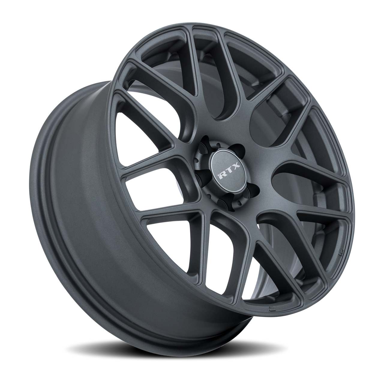 Rtx Envy Wheels Rims 18x8 5x112 Matte Gunmetal 38mm | 082782