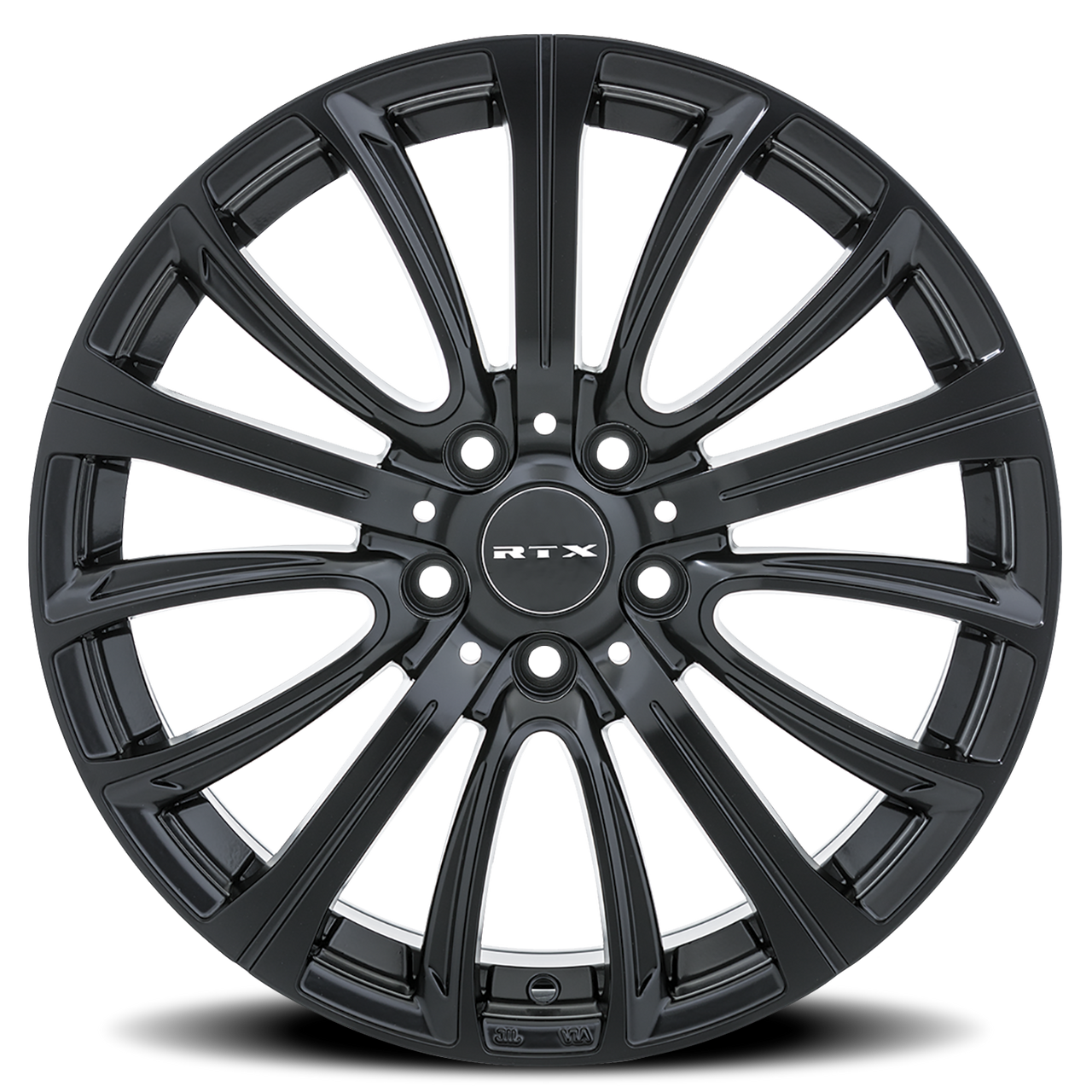 Rtx Network Wheels Rims 18x8 5x114.3 Satin Black 35mm | 082469