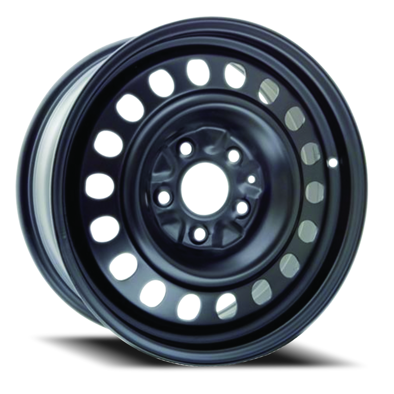RT 18 Steel Wheel 5 Lug X48539 Black