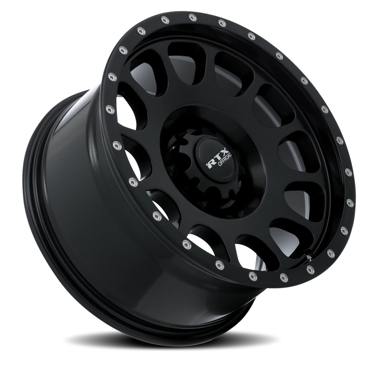 Rtx Baja Wheels Rims 17x9 6x139.7 Satin Black With Milled Rivets 0mm ...