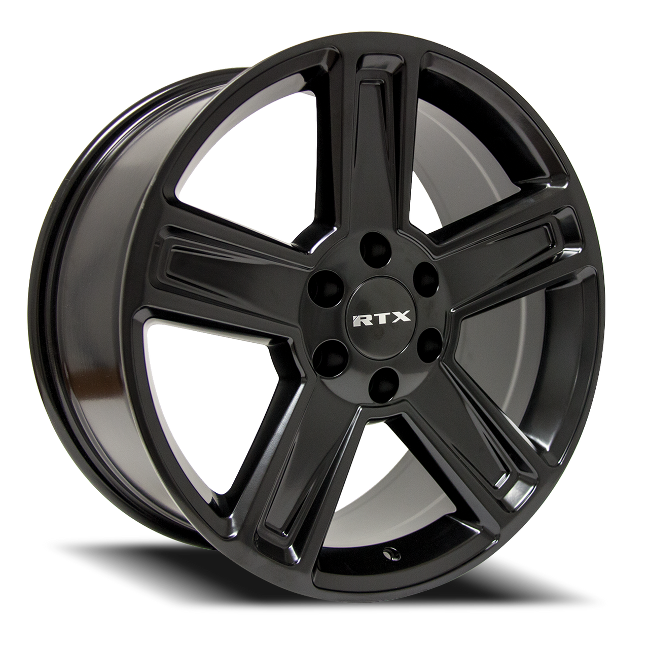 Rtx Glacier Wheels Rims 18x8 6x139.7 Satin Black 15mm | 082183