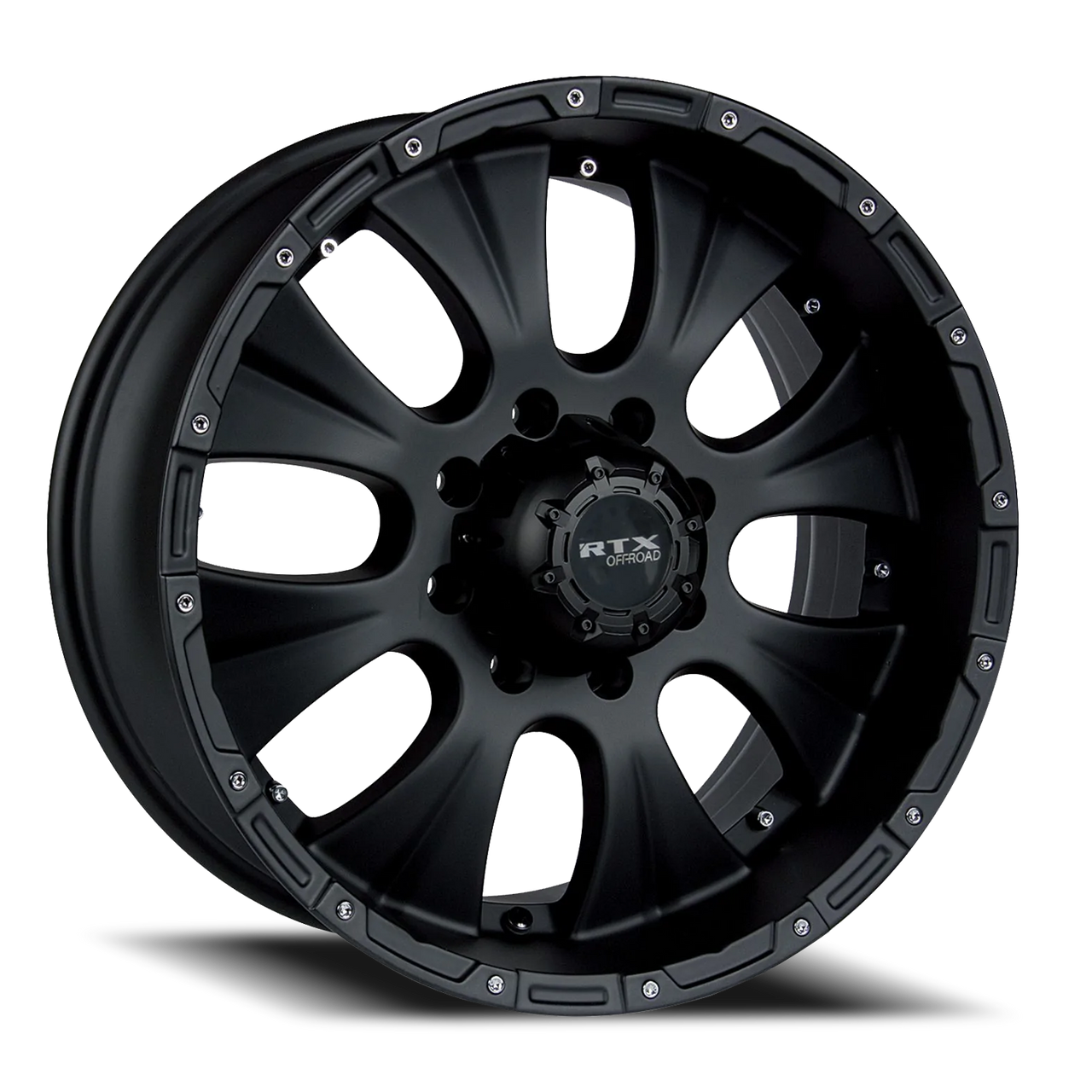 Rtx Crawler Wheels Rims 17x8 8x165.1 Matte Black 20mm | 081352