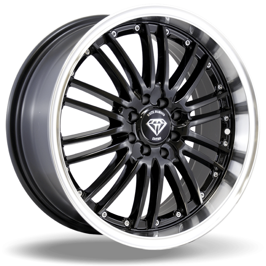 G - Line Alloys W820 Wheels Rims 18x8 5x114.3 5x120 Black Machined 35mm ...