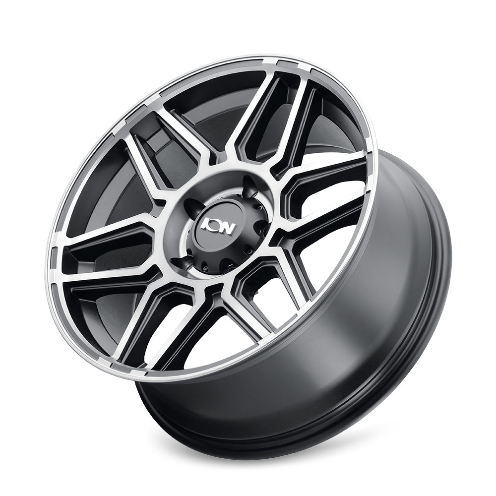 Ion 146 20x9 5x150 Black Machined With Dark Tint 18mm Wheels