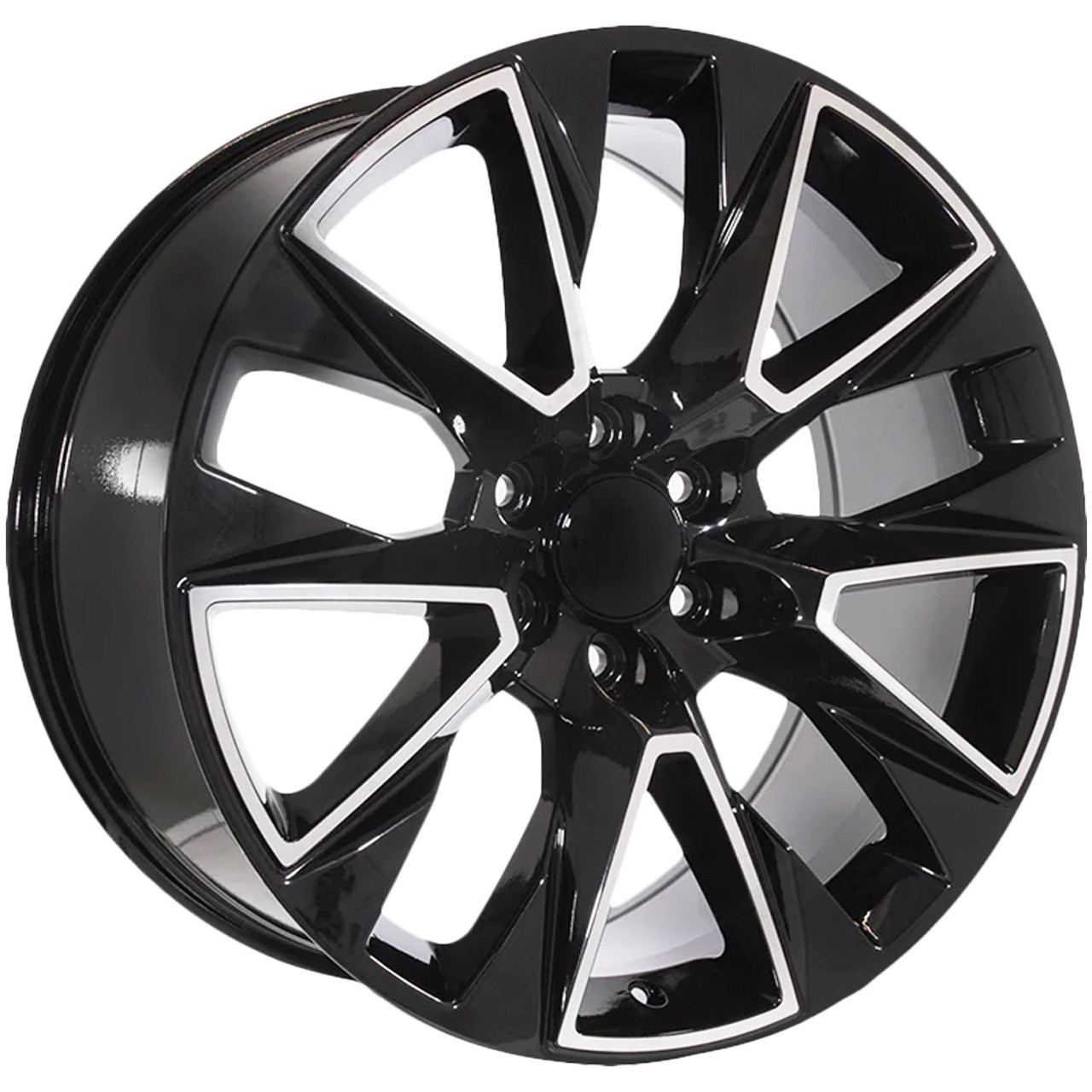 Replica1 Rp17 Ltz Wheels Rims 24x10 6x139.7 Black Machined 31mm | RP ...